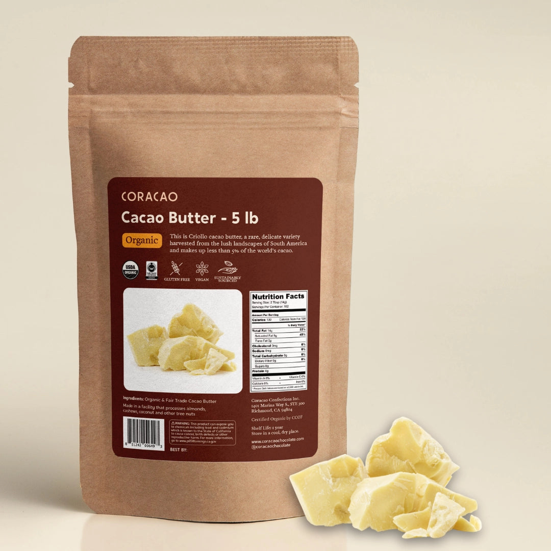 Cacao Butter for Gourmet Chocolate Making and More